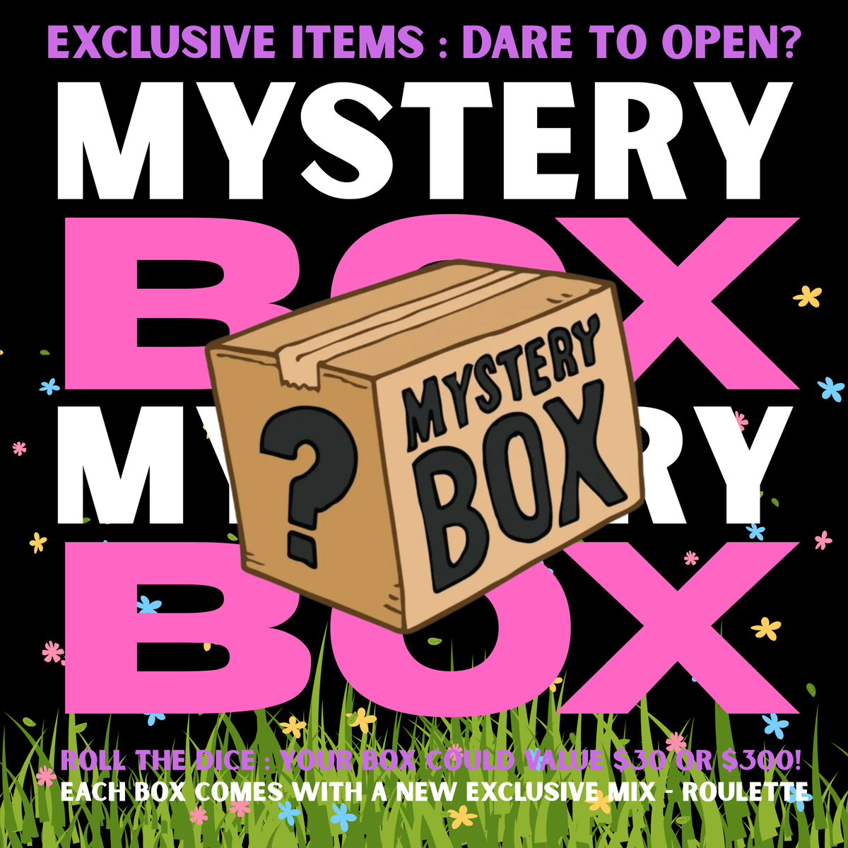 Mystery Box Roulette - Exclusive Glitter Included - Spring Theme — The ...