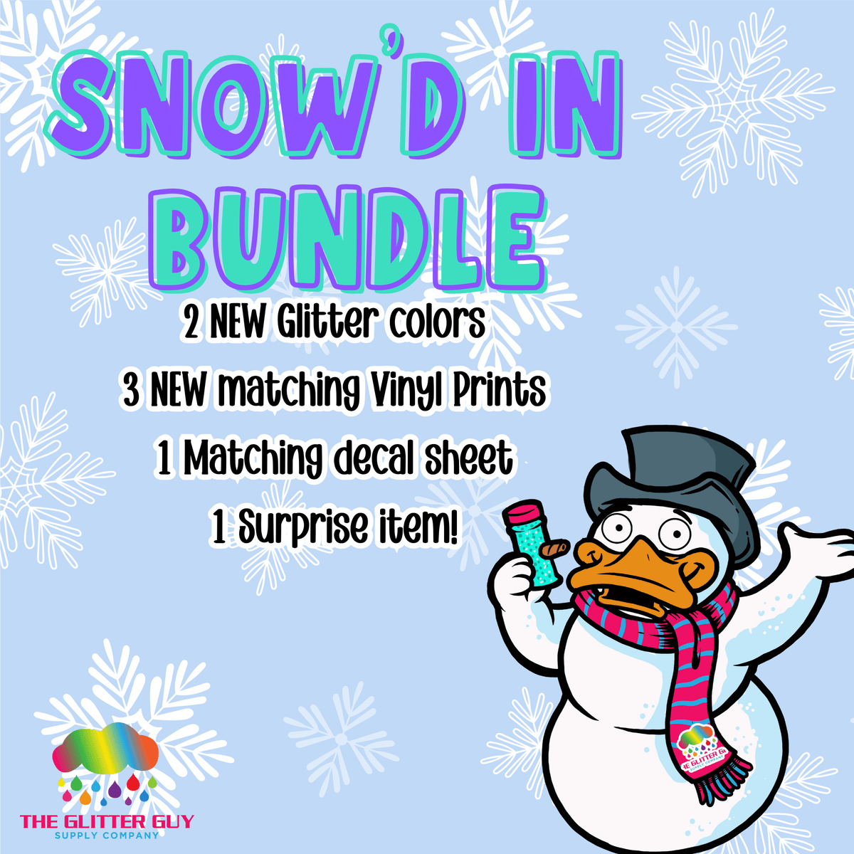 Snow'd In - Matching Mystery Bundle - The Forecast Series — The Glitter Guy