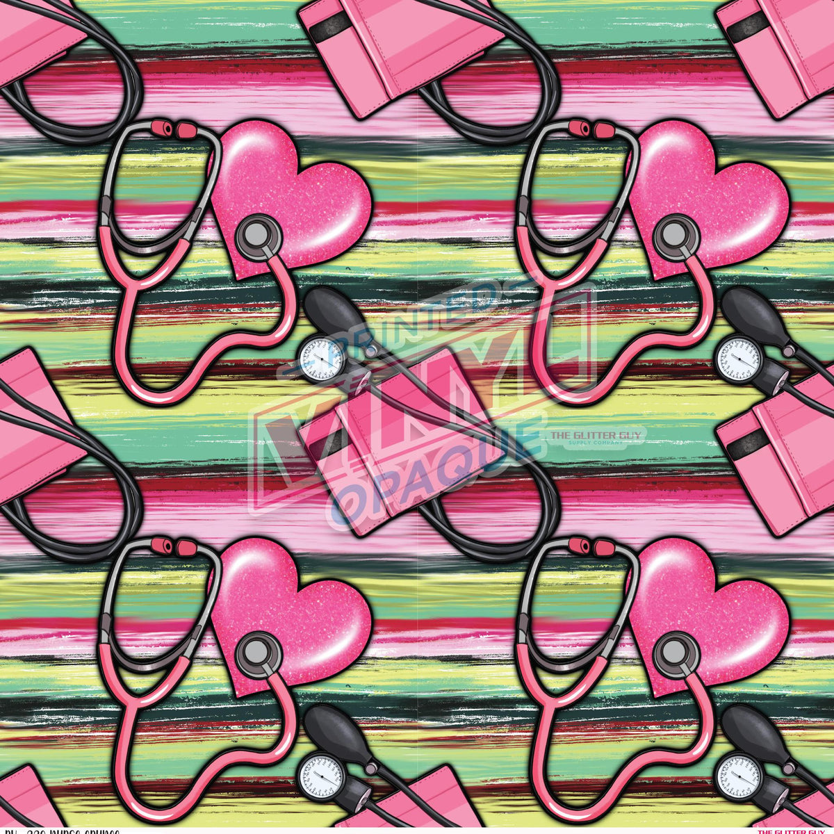 Printed Vinyl - Nurse Grunge — The Glitter Guy