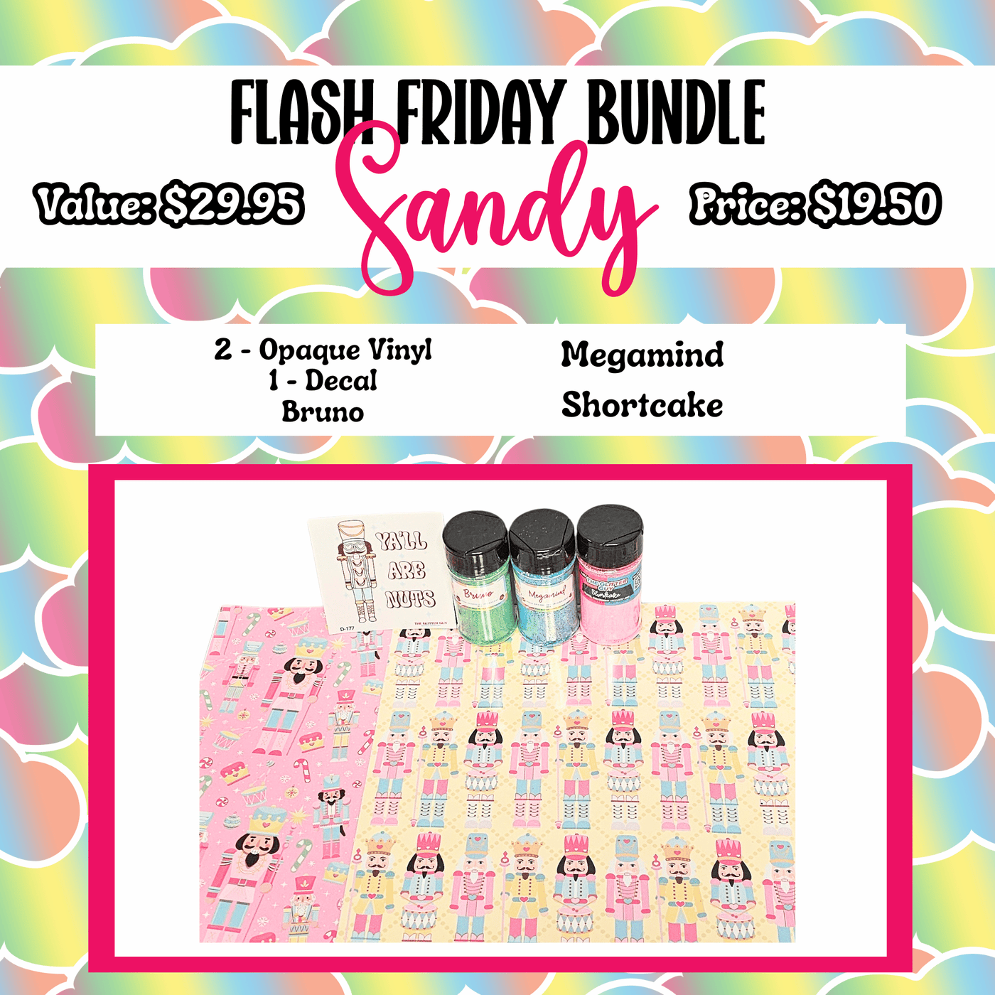 Flash Friday Bundle - Sandy — The Glitter Guy