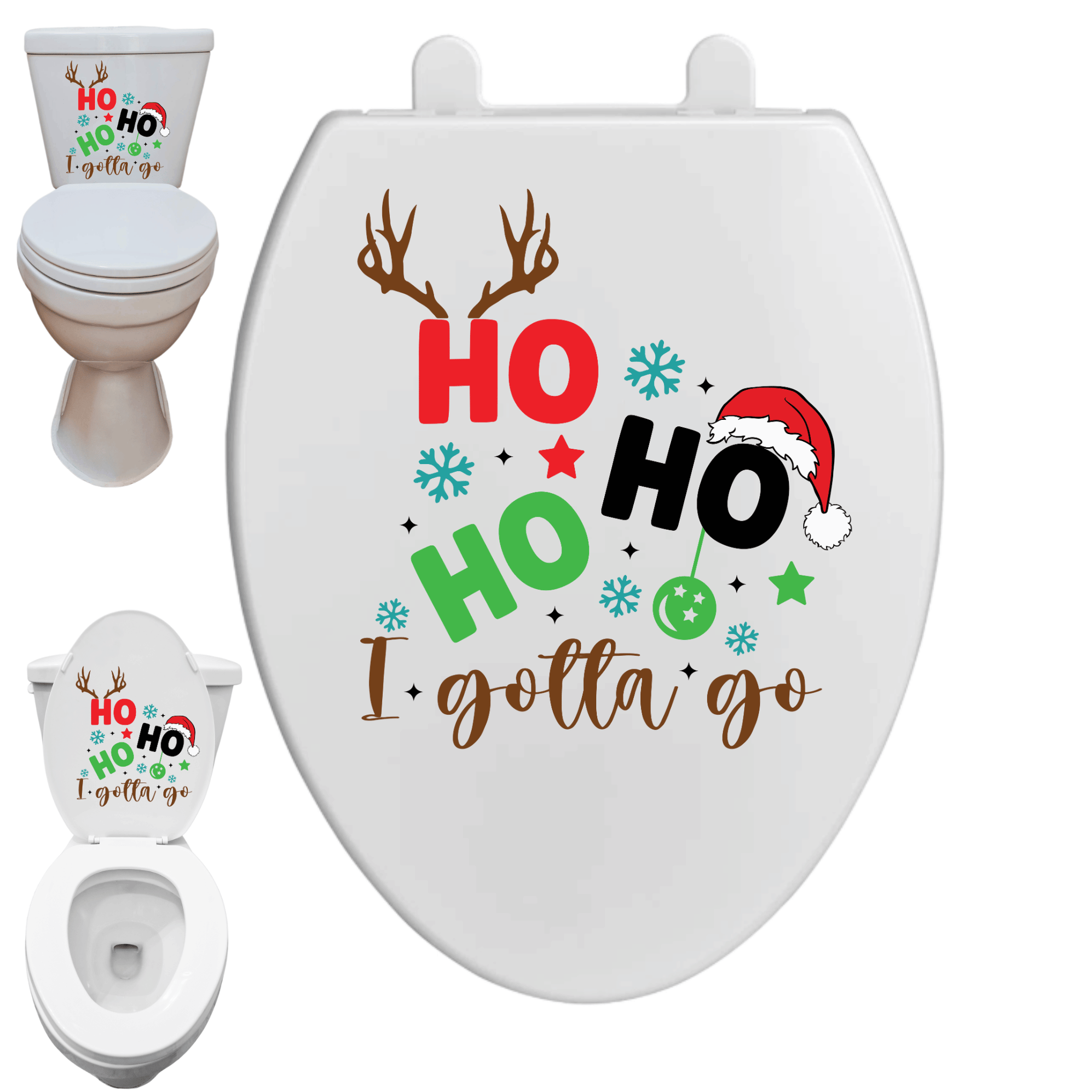 I Gotta Go Toilet Decal – Premium Ink Transfer Bathroom Sticker — The ...