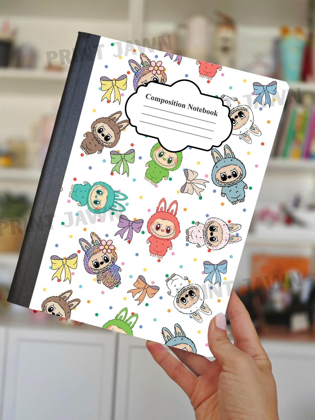 Notebook Wraps - Monsters & Bows — The Glitter Guy