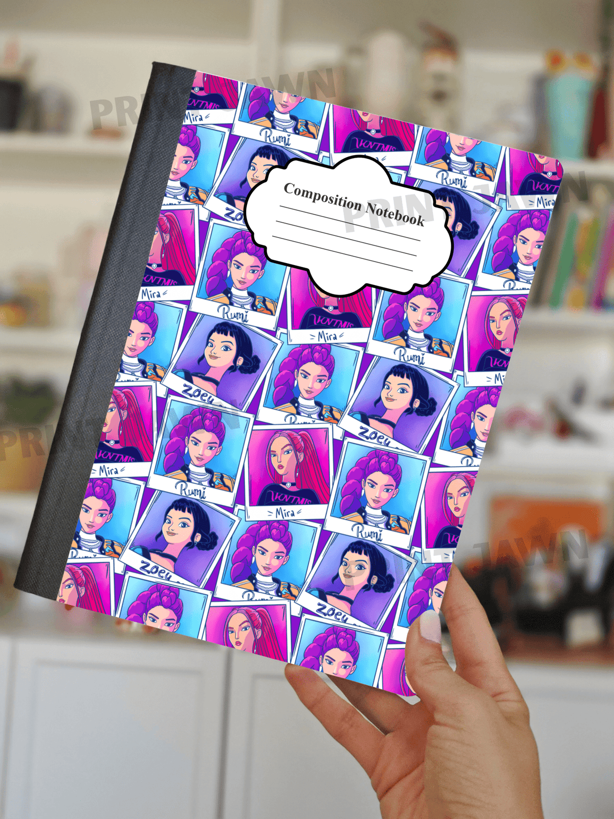Notebook Wraps - Singing Stars — The Glitter Guy