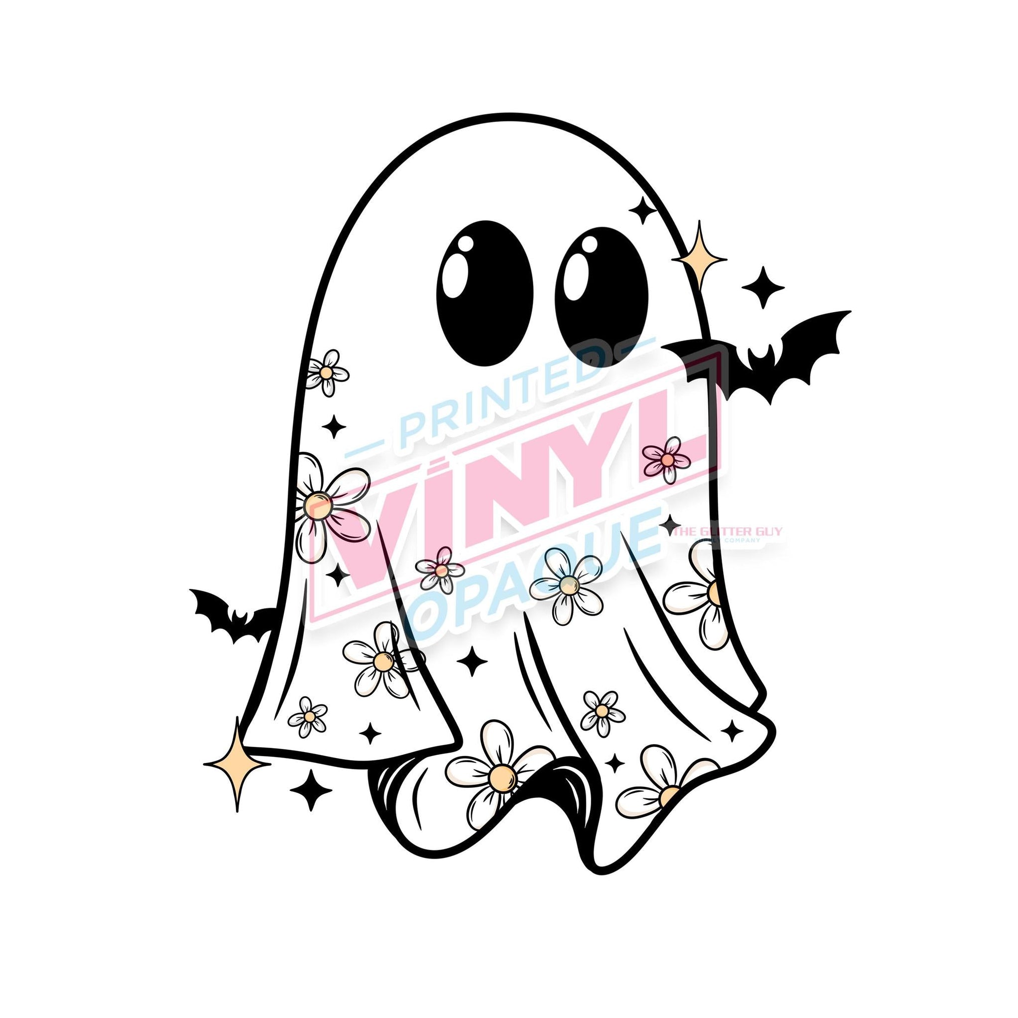 Printed Decal - Daisy Ghost — The Glitter Guy