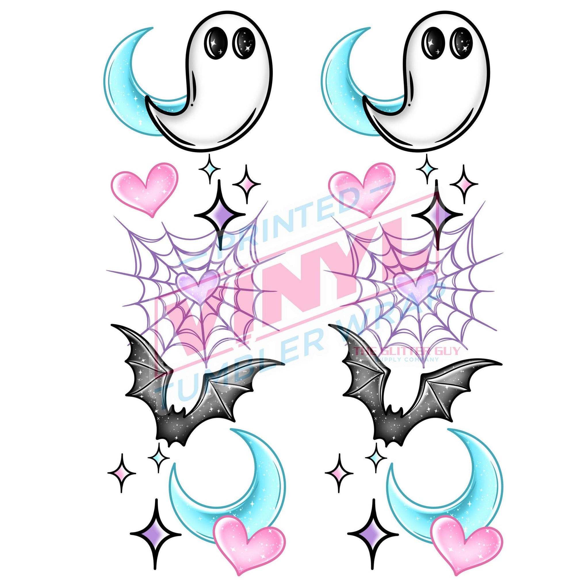 Printed Decal - Haunt Me Accents — The Glitter Guy