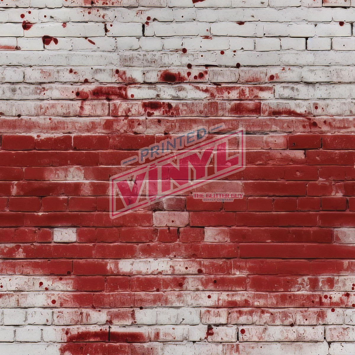 Printed Vinyl - Bloody Bricks — The Glitter Guy