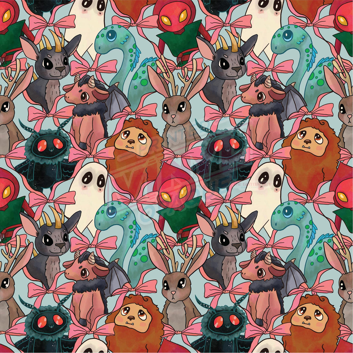 Printed Vinyl - Cute Cryptids — The Glitter Guy