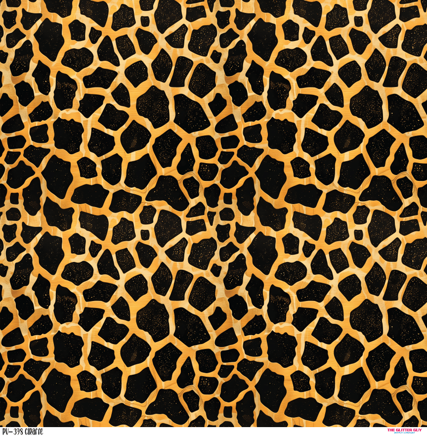 Printed Vinyl - Giraffe Print — The Glitter Guy