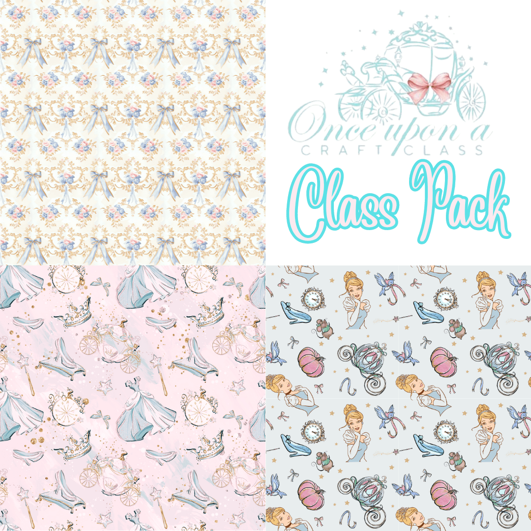 Printed Vinyl - Once Upon A Craft - Class Printed Vinyl Pack — The ...