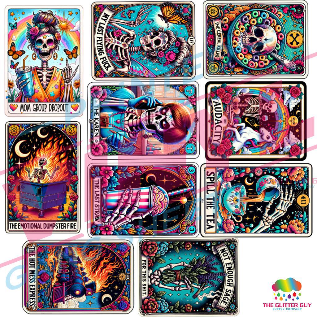 Tarot Cards - Premade Gang Sheet — The Glitter Guy