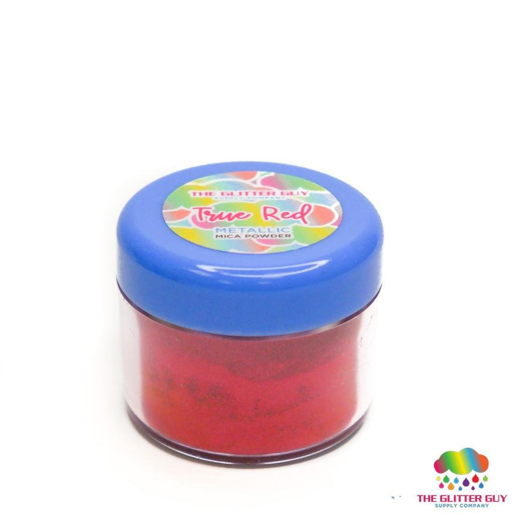 Metallic Series Mica Powder - True Red — The Glitter Guy